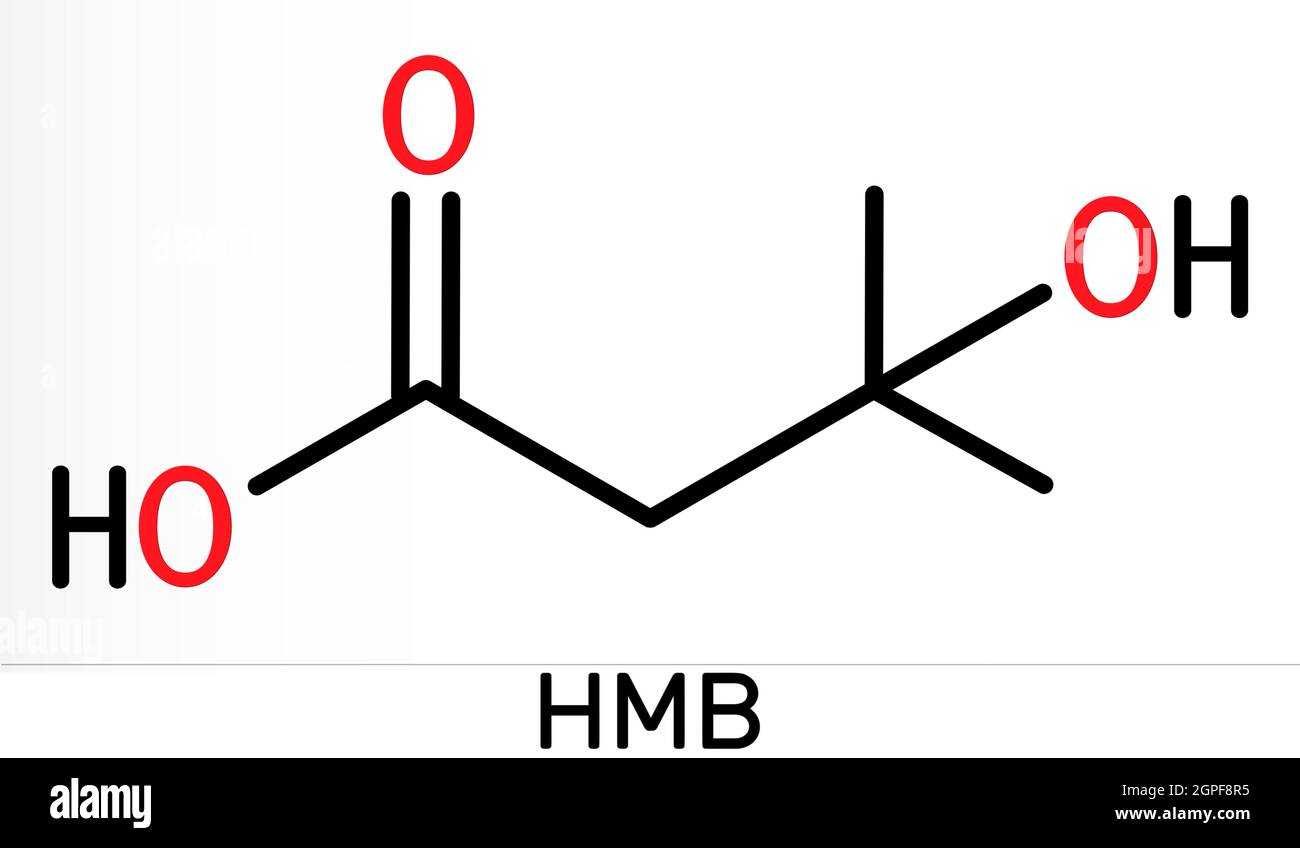 Beta-hydroxy beta-methylbutyric acid, HMB, beta-Hydroxyisovaleric acid ...