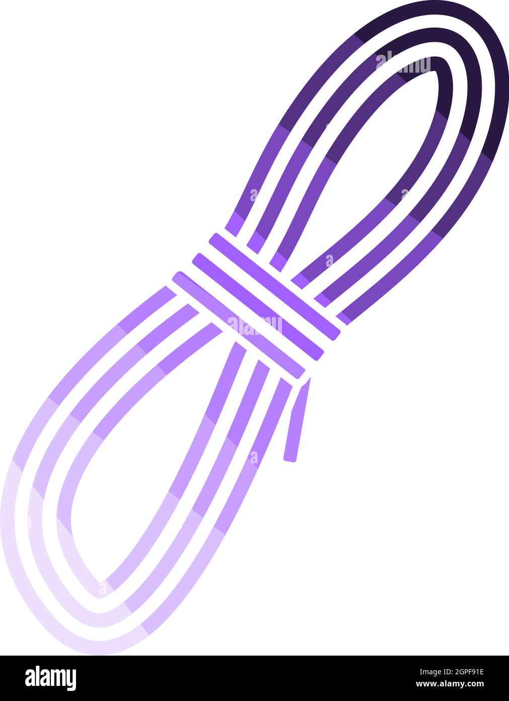 Climbing Rope Icon Stock Vector Image & Art - Alamy