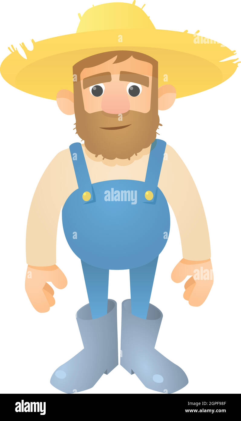 Farm market farmer icon Cut Out Stock Images & Pictures - Alamy
