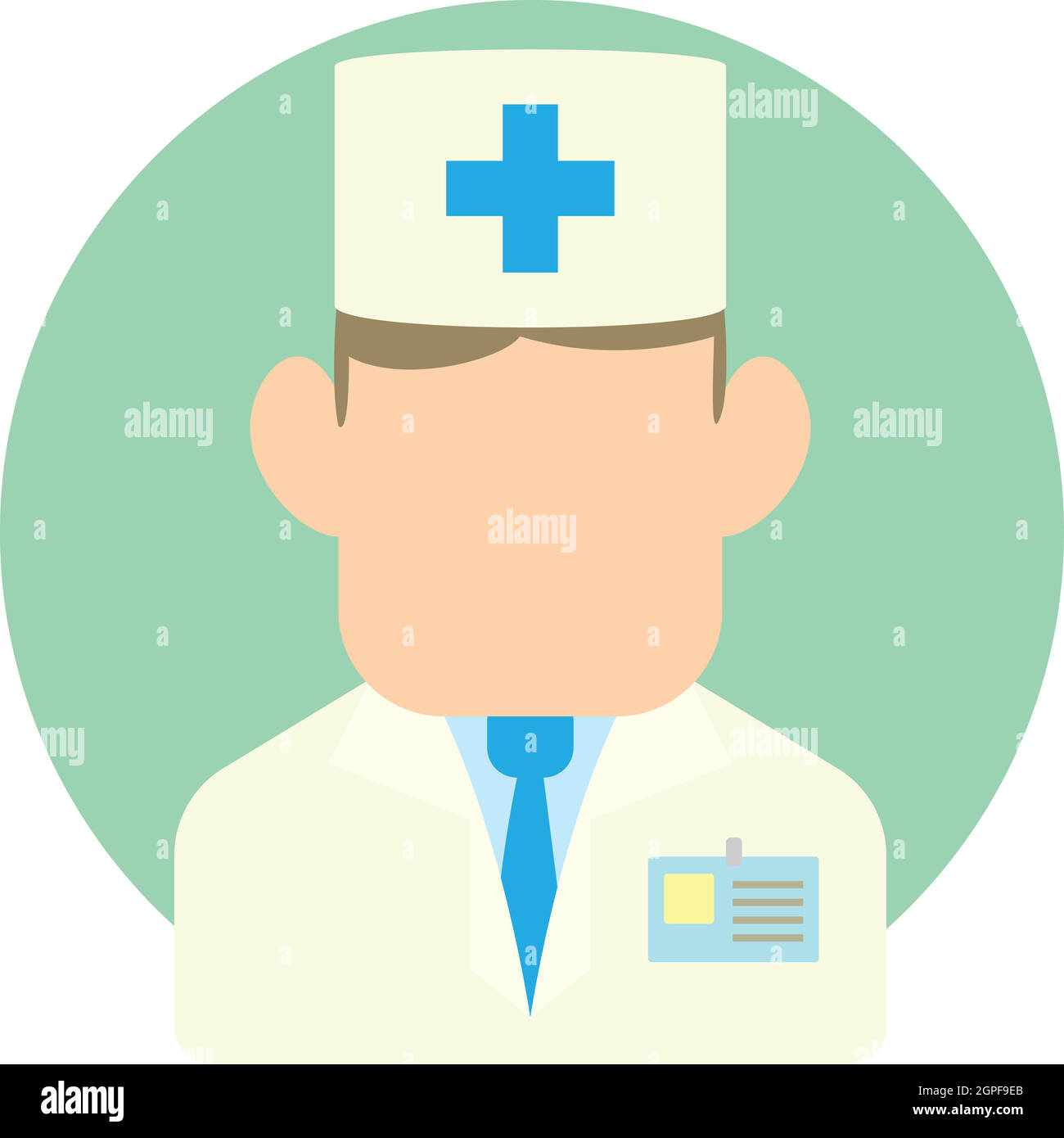 Doctor icon Stock Vector Images - Alamy