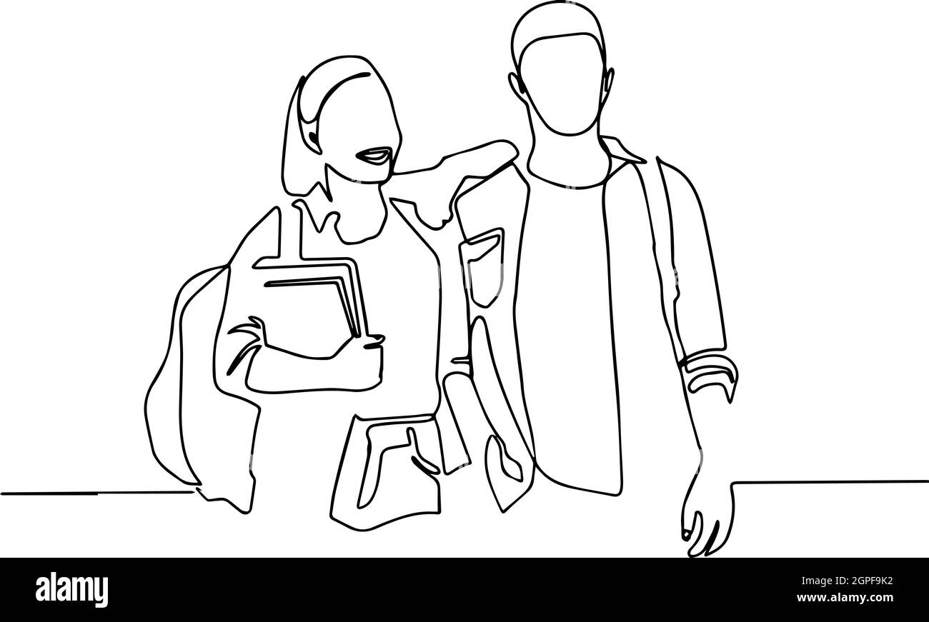 Two art students Black and White Stock Photos & Images - Alamy