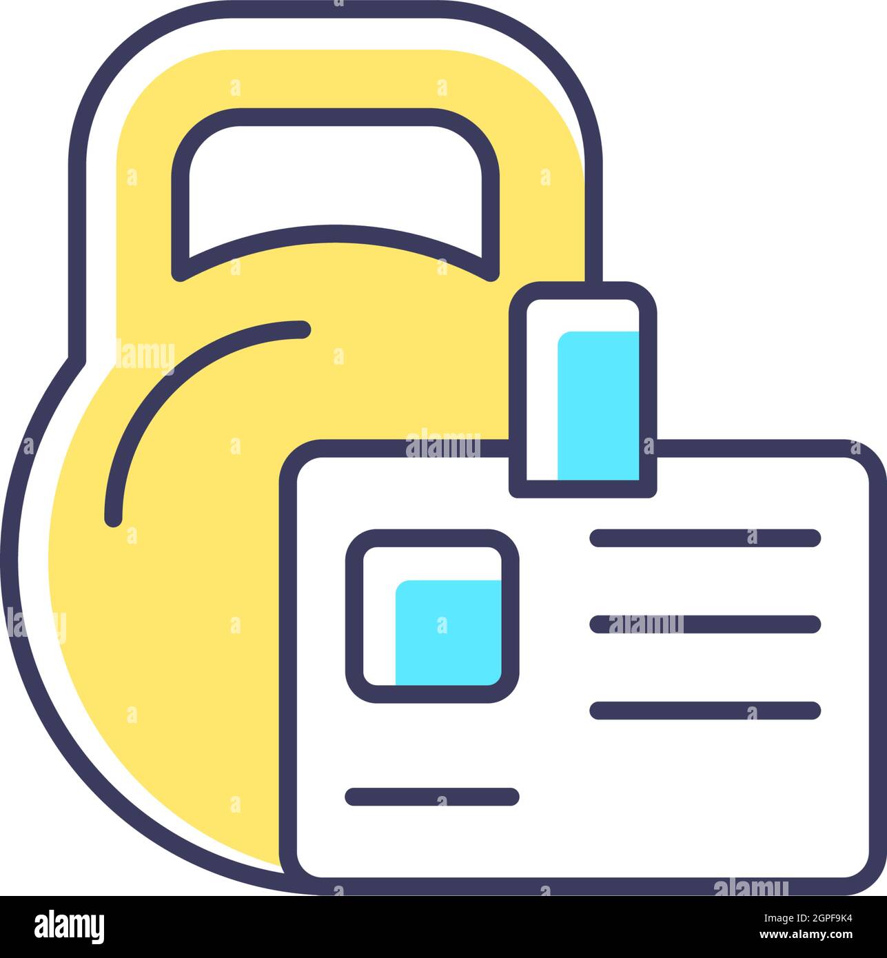 Gym membership RGB color icon Stock Vector Image & Art - Alamy
