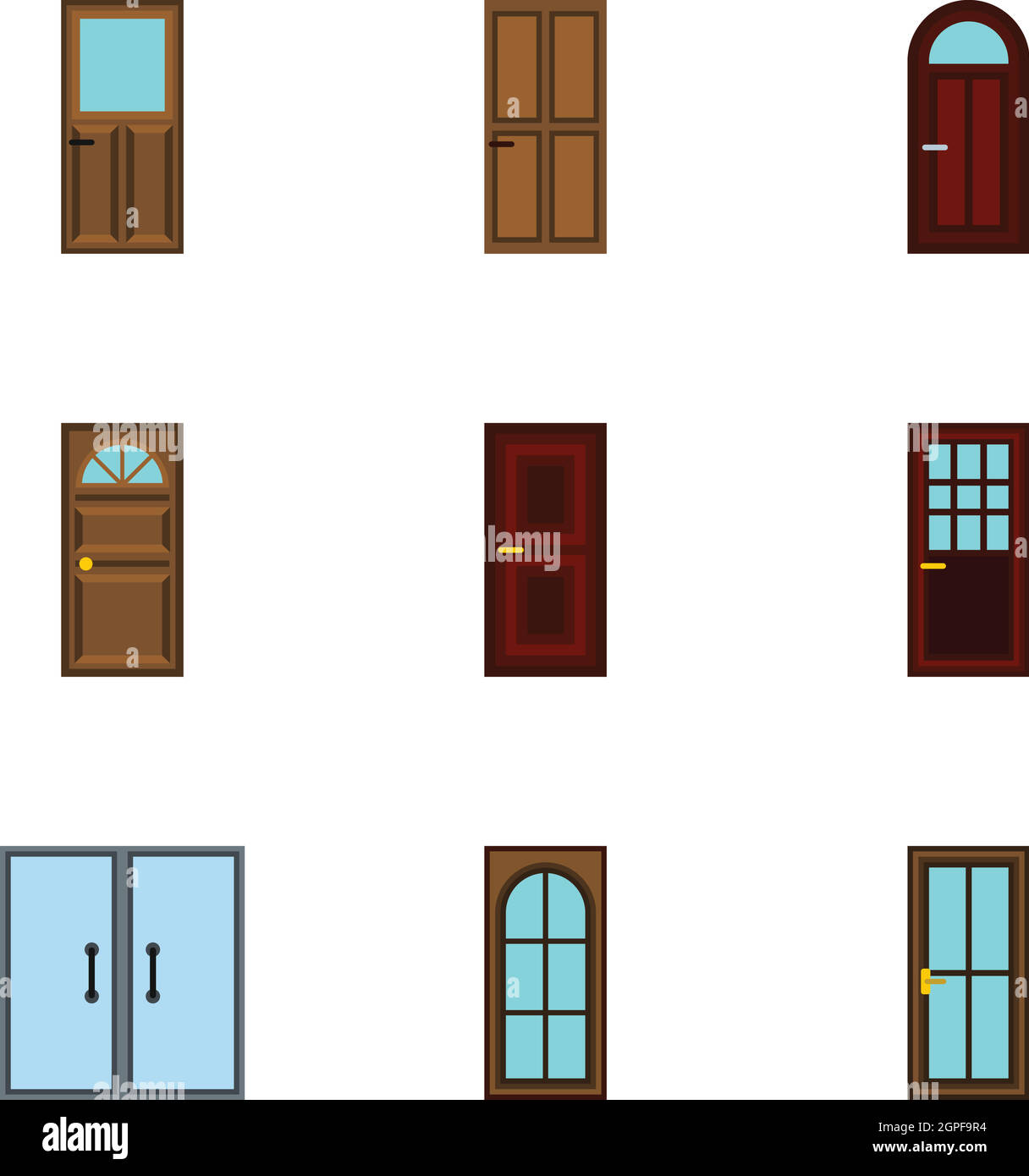 Security doors icons set, flat style Stock Vector Image & Art - Alamy Security doors icons set, flat style Stock Vector Image & Art - Alamy