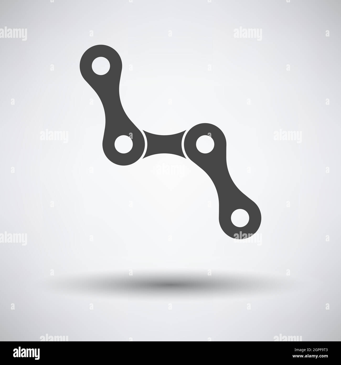 Bike Chain Link Graphic