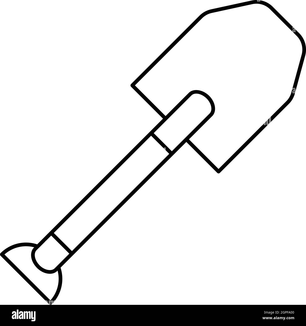 Farmer with spade digging hi-res stock photography and images - Alamy