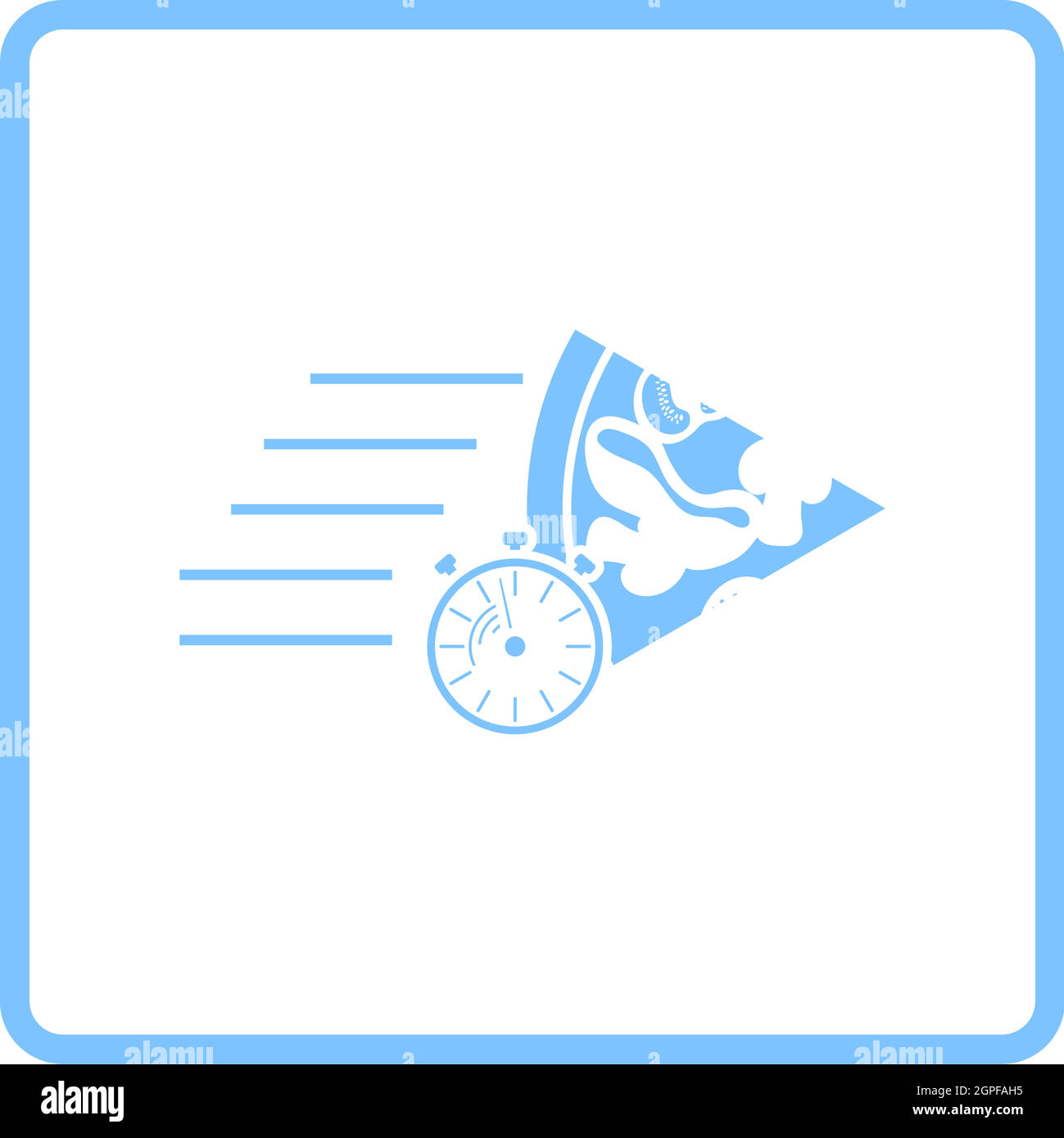 Home delivery icon cartoon Stock Vector Images - Alamy
