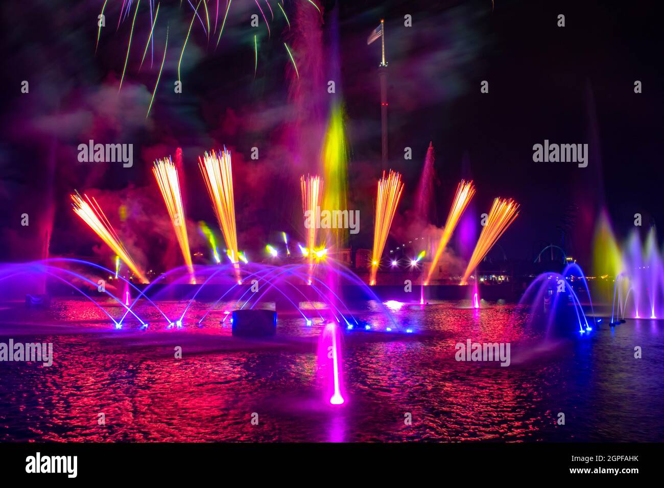 Orlando, Florida. September 03, 2021. Spectacular Electric Ocean ...