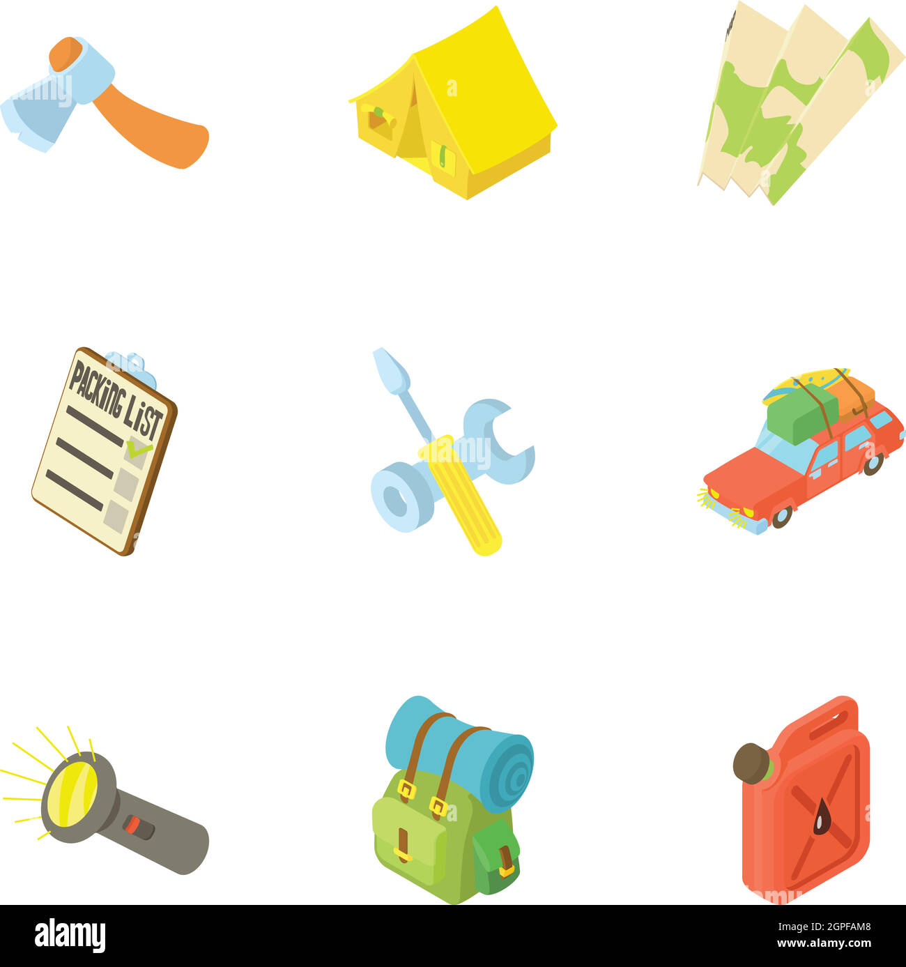 Flask forest Stock Vector Images - Alamy