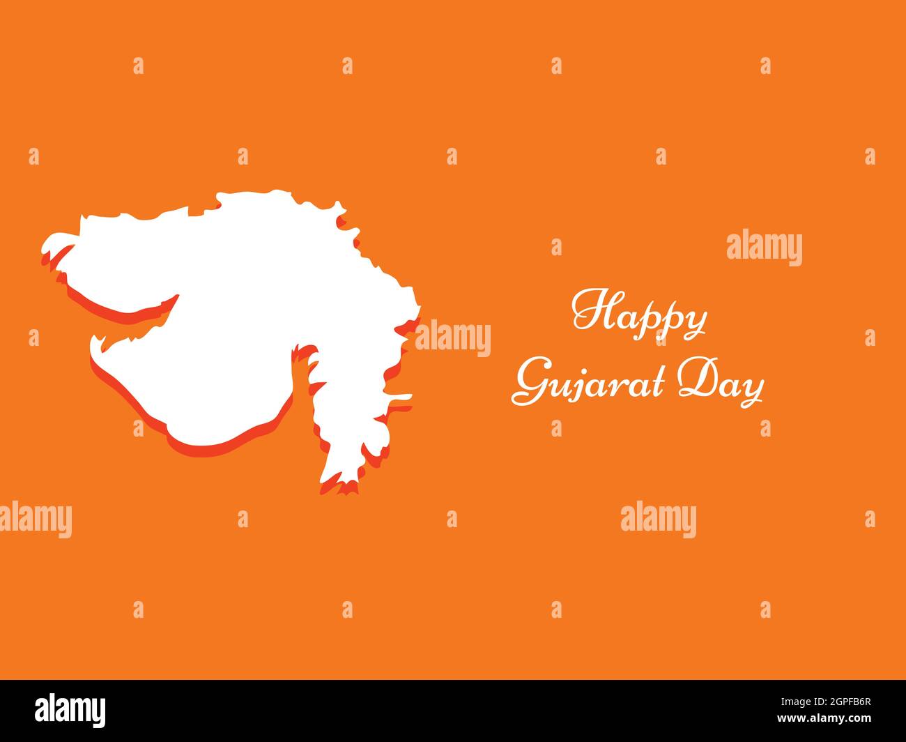 Gujarat map vector hi-res stock photography and images - Alamy