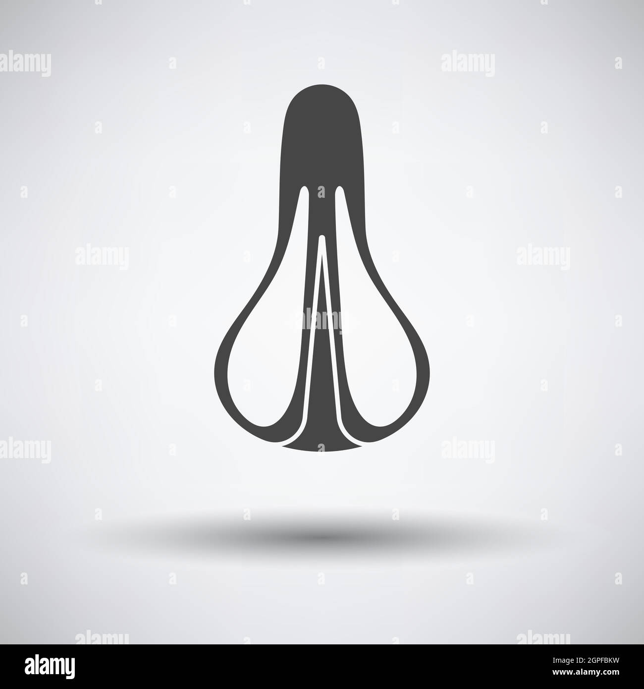 Bike Seat Icon Top View Stock Vector Image & Art - Alamy