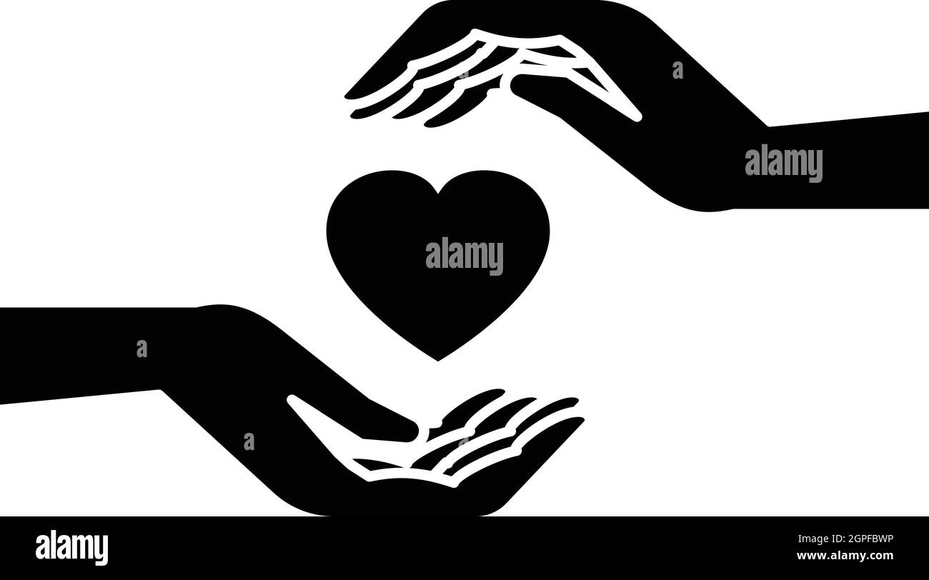 Hands holding heart icon, simple style Stock Vector Image & Art - Alamy Hands holding heart icon, simple style Stock Vector Image & Art - Alamy
