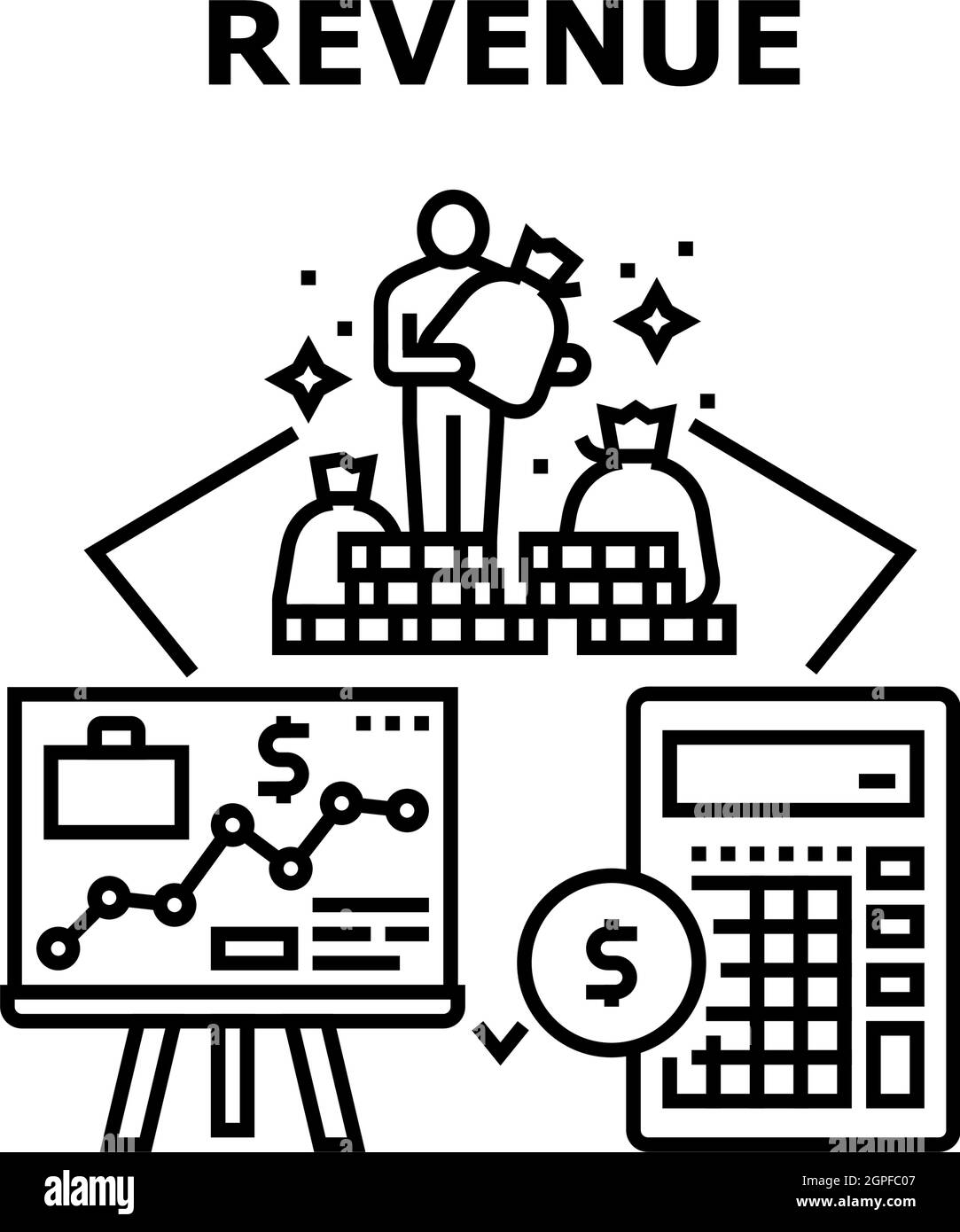 Revenue presentation Black and White Stock Photos & Images - Alamy