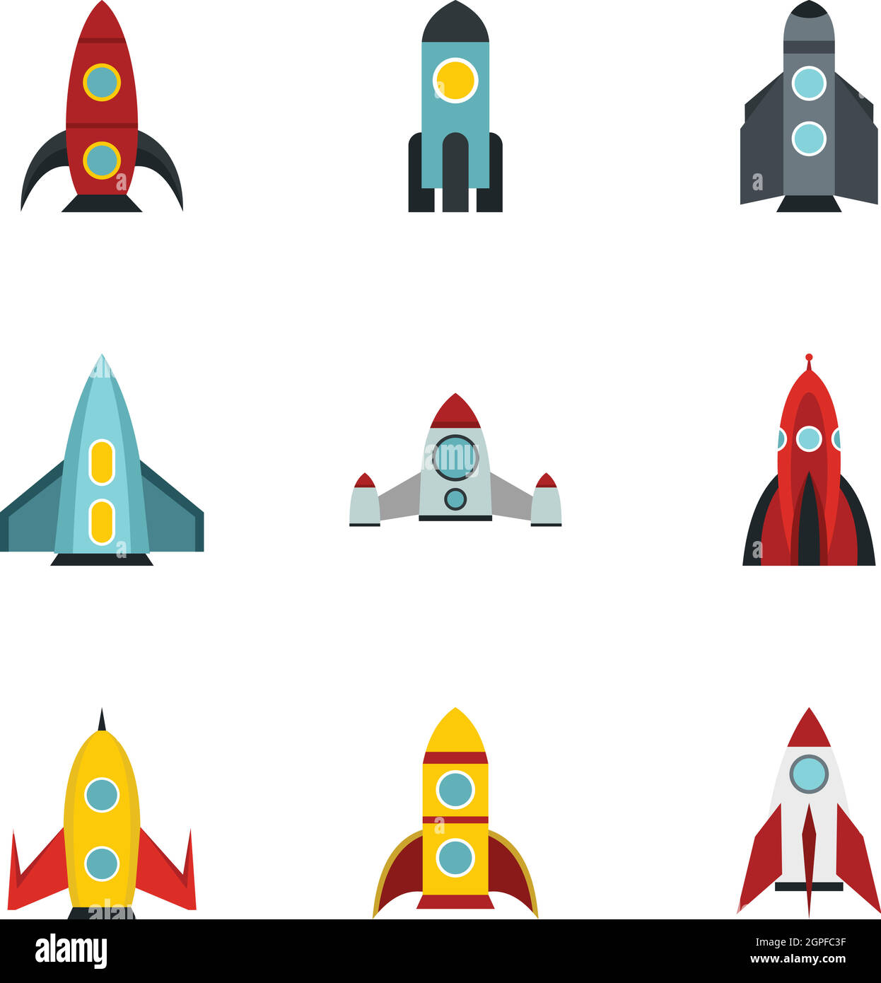 Rocket types Stock Vector Images - Alamy