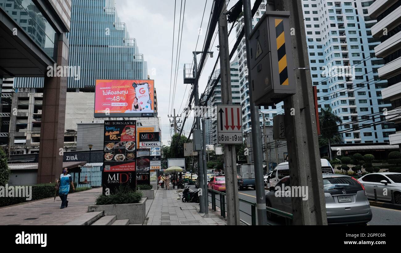 Food Stalls on Asok Montri Road Soi Asoke Soi 21 Sukhumvit Road ...