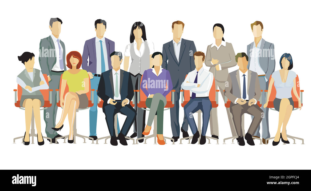 Presentation training team business Cut Out Stock Images & Pictures - Alamy