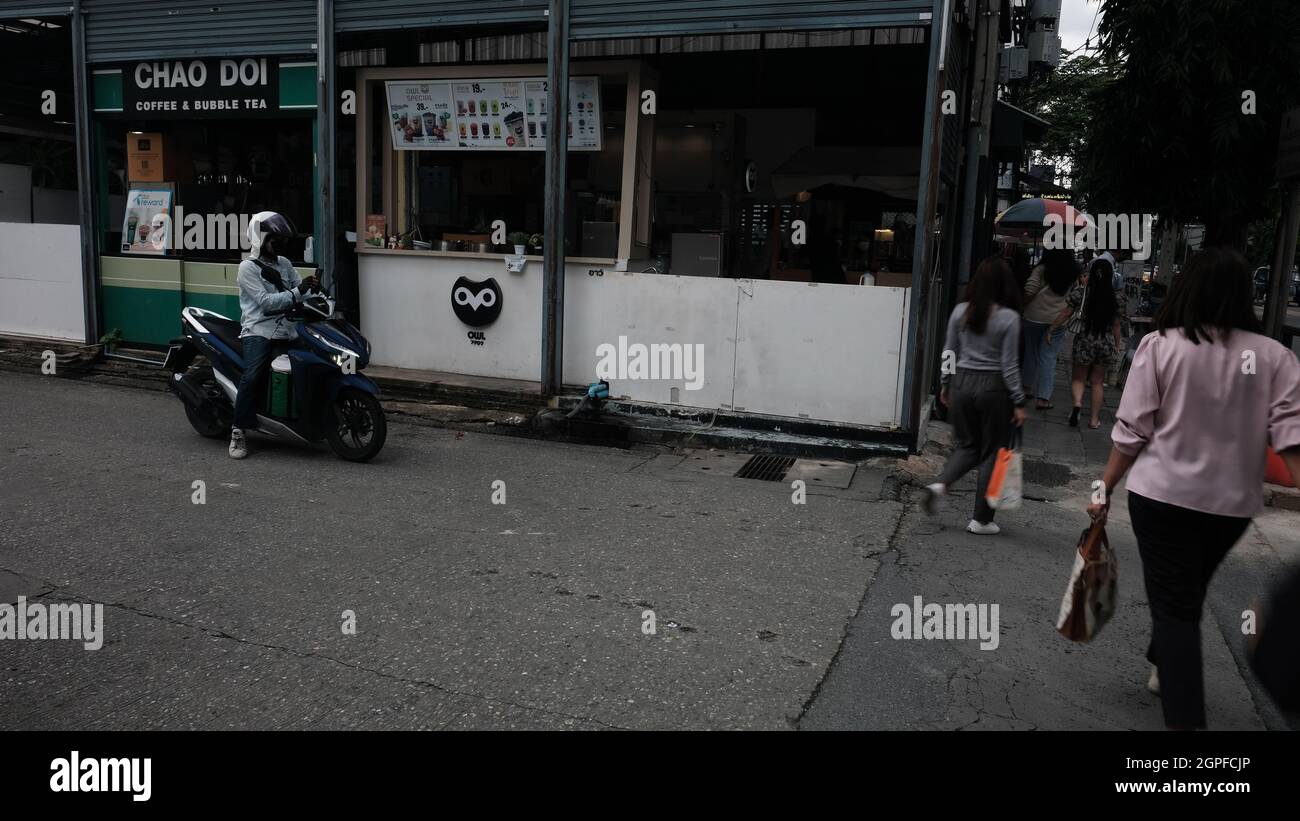 Food Stalls on Asok Montri Road Soi Asoke Soi 21 Sukhumvit Road ...