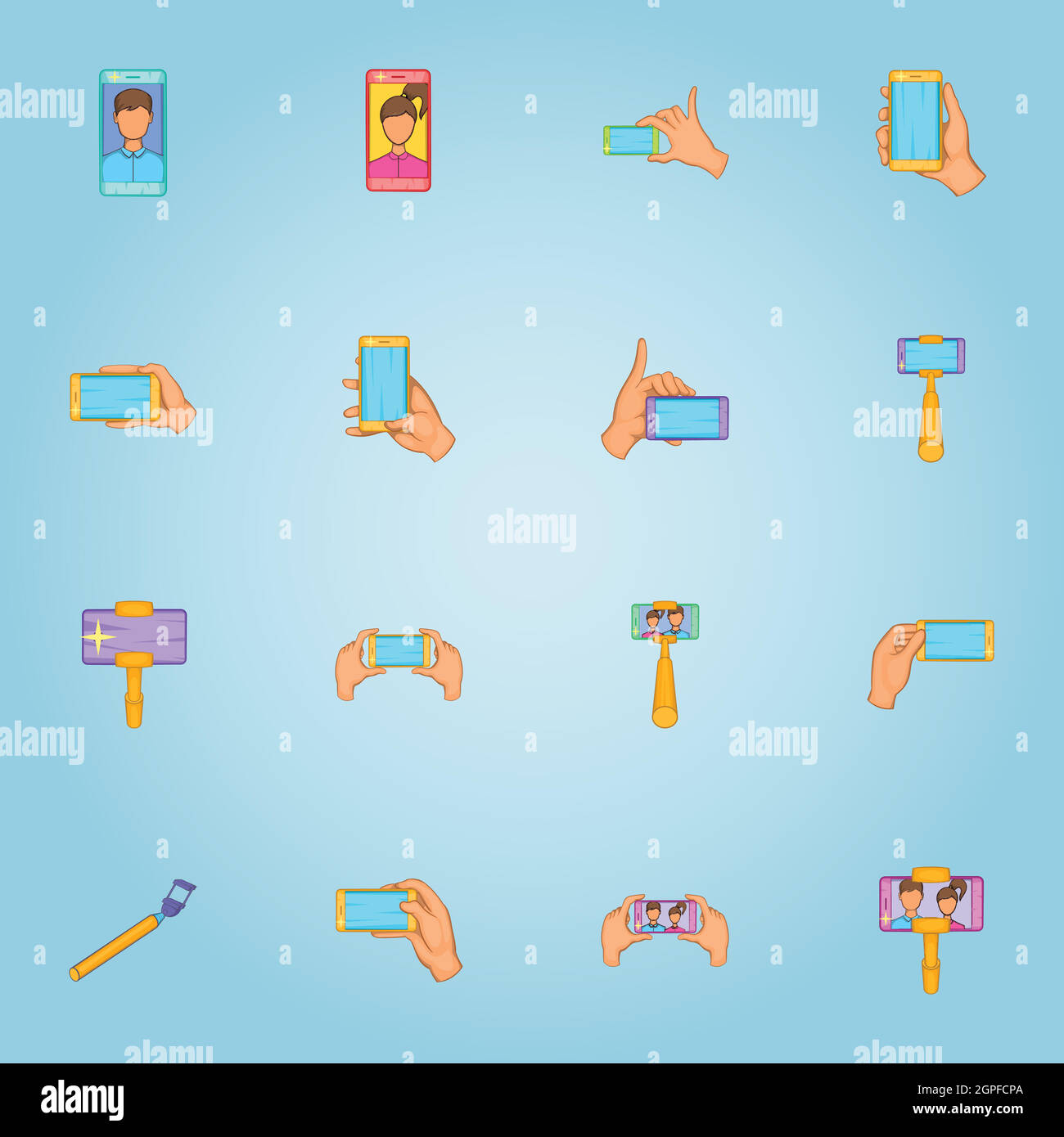 Keep stick Stock Vector Images - Alamy