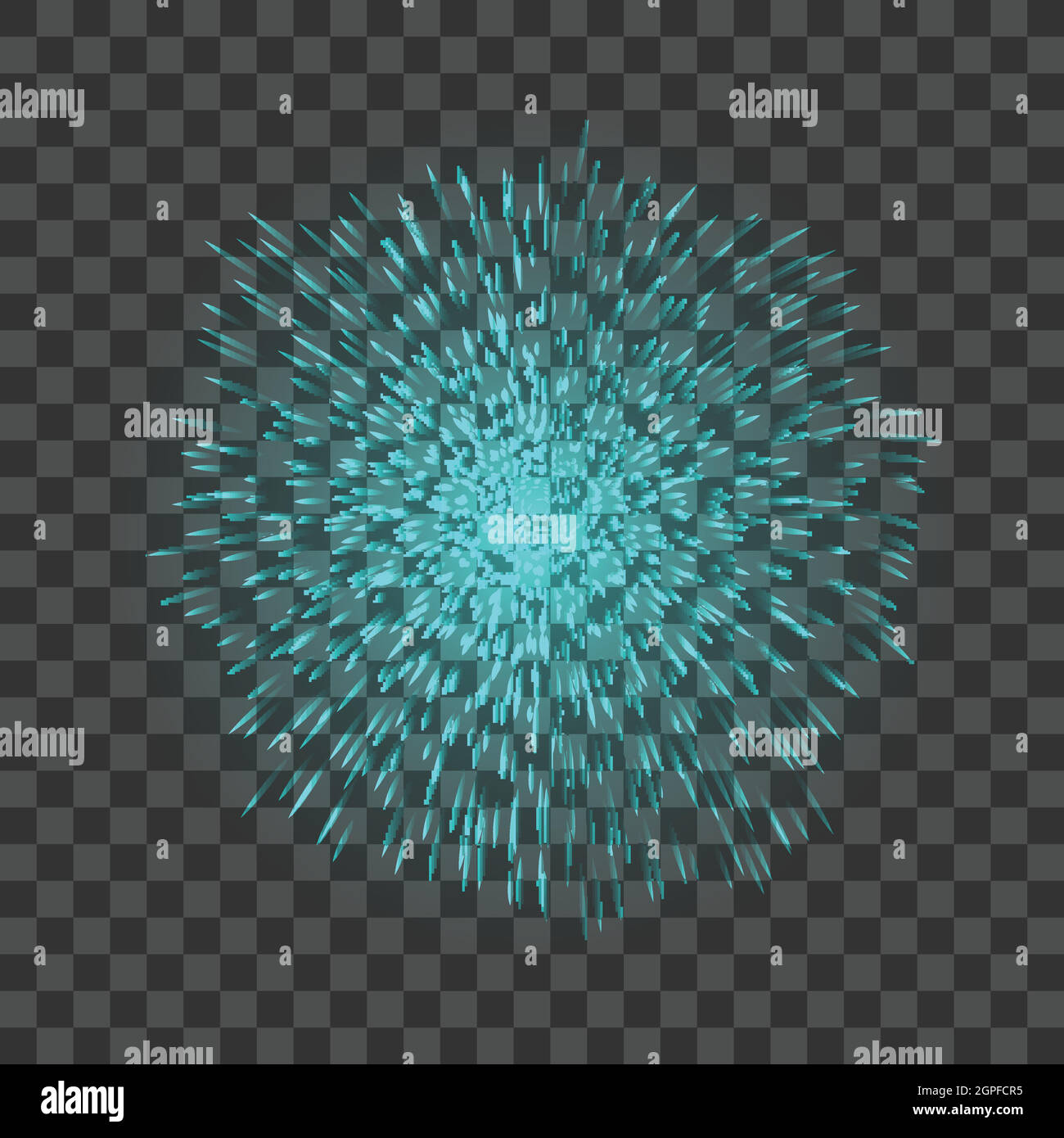 Festive firework rockets icon, realistic style Stock Vector Image & Art ...