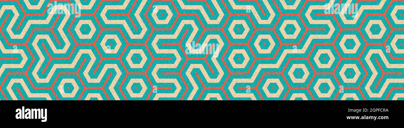 Computer-generated Hexagon Tile Connection art background design illustration Stock Vector Image ...