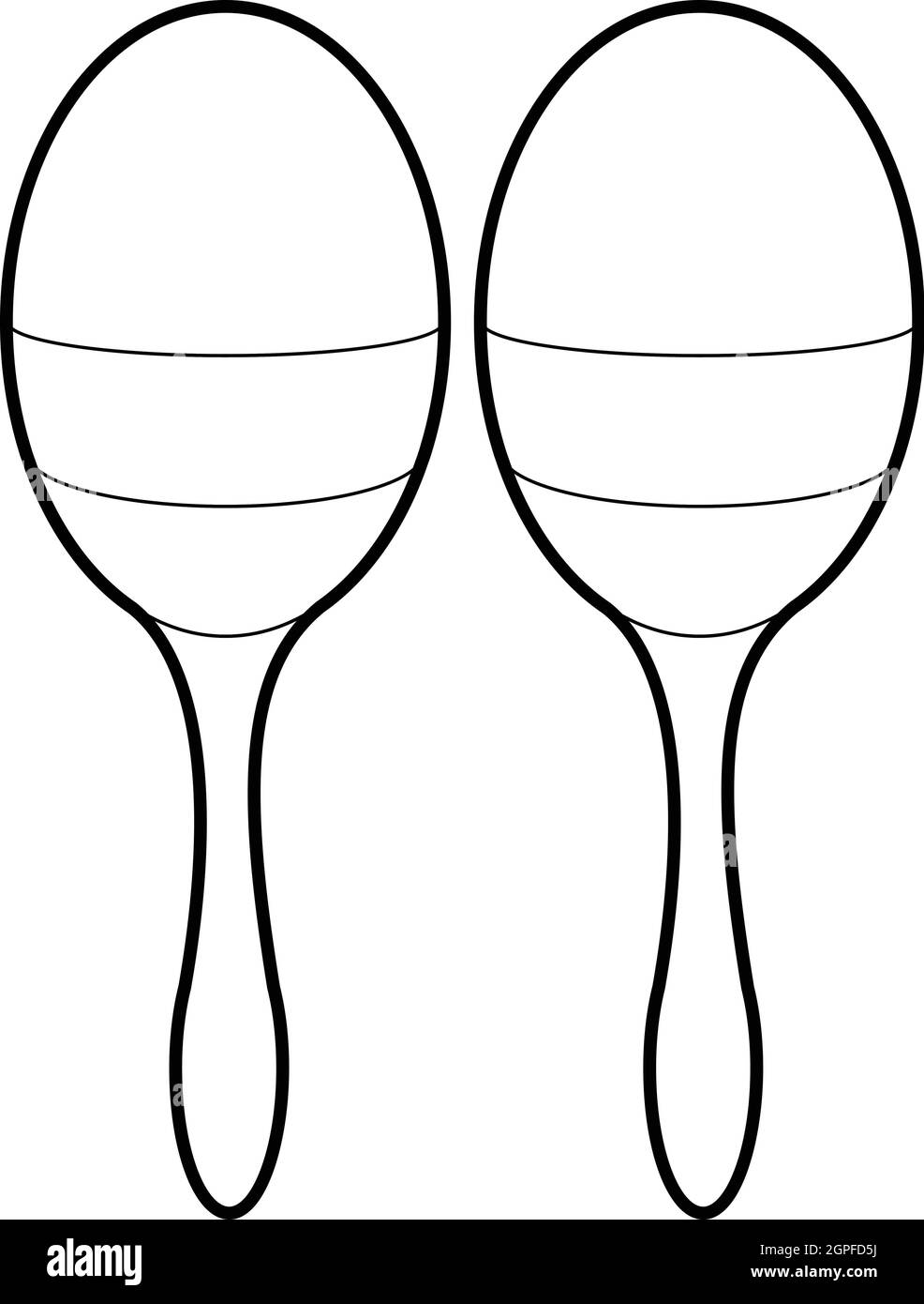 Outline carnival object Stock Vector Images - Alamy