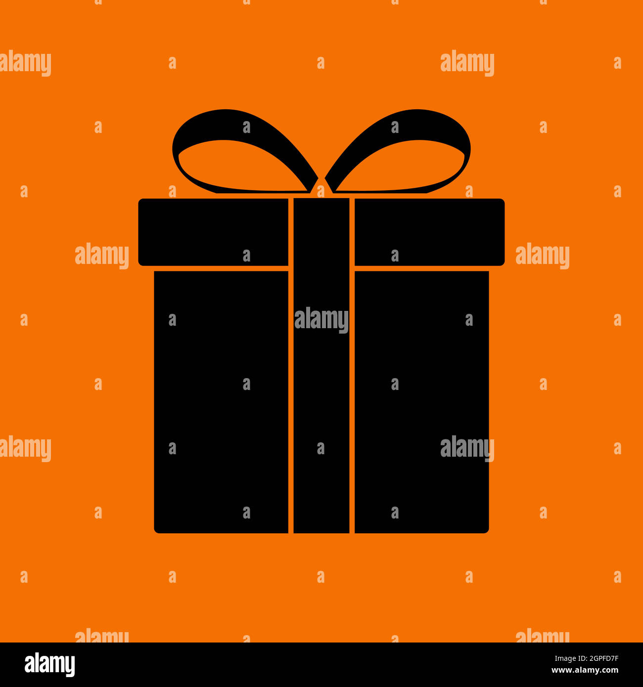 Orange gift card Stock Vector Images - Alamy