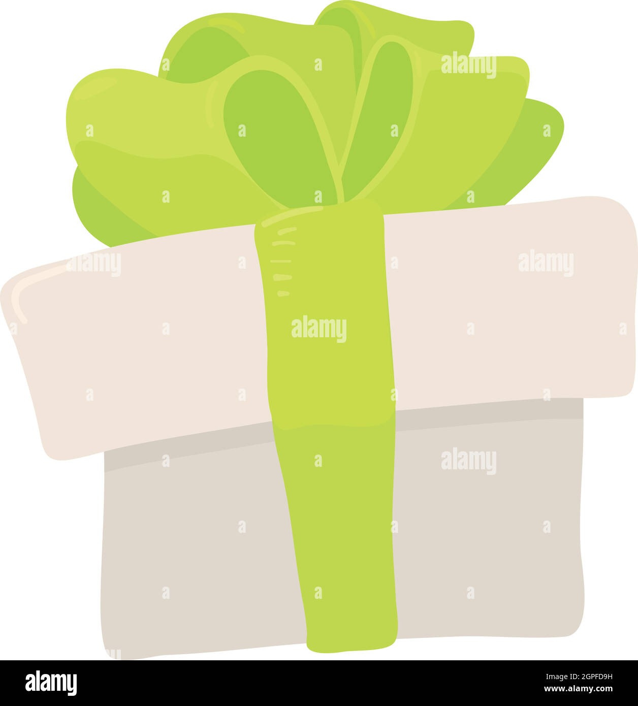 Cartoon present gift Cut Out Stock Images & Pictures - Alamy