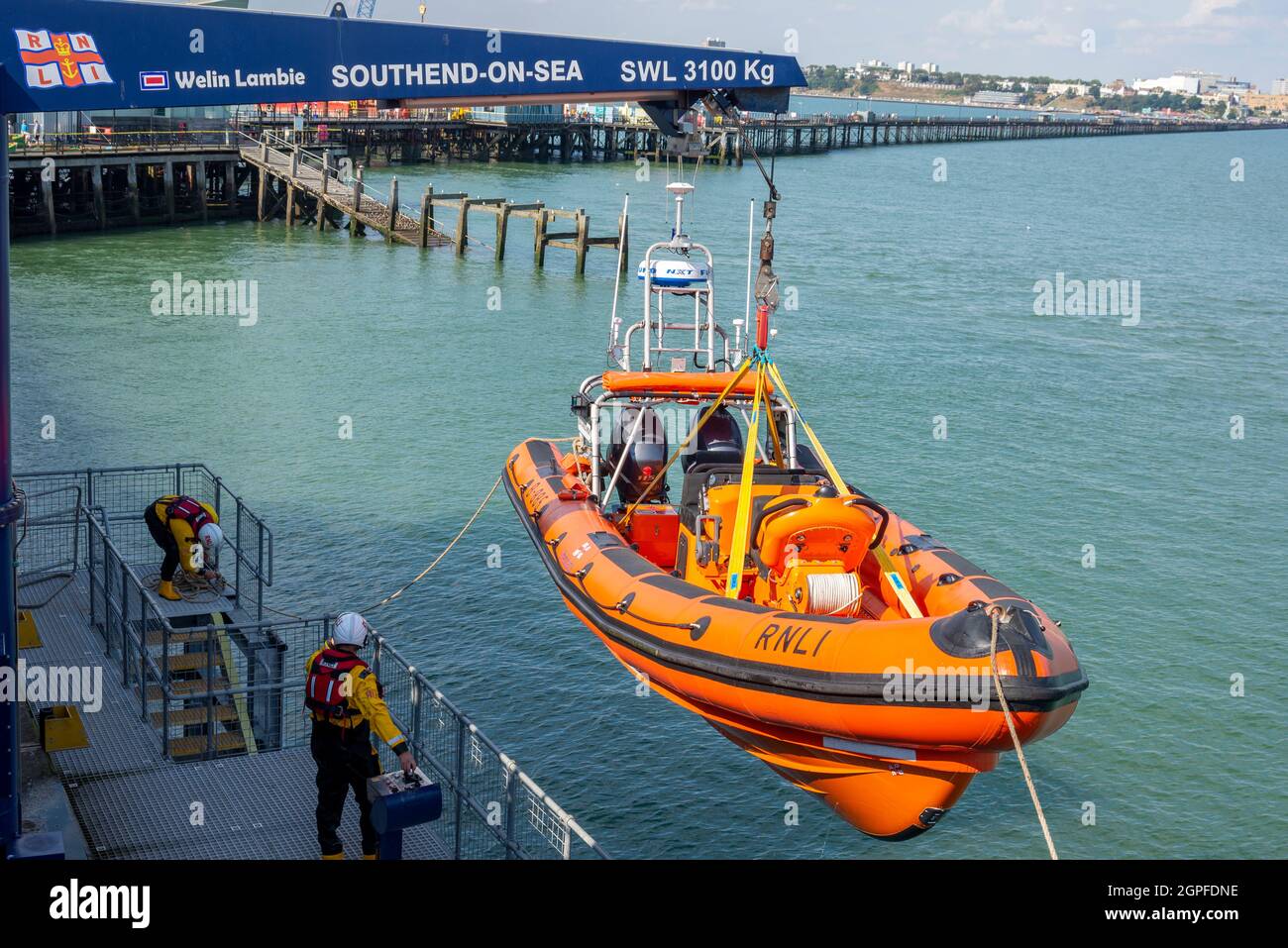 Southend pier lifeboat hi-res stock photography and images - Alamy