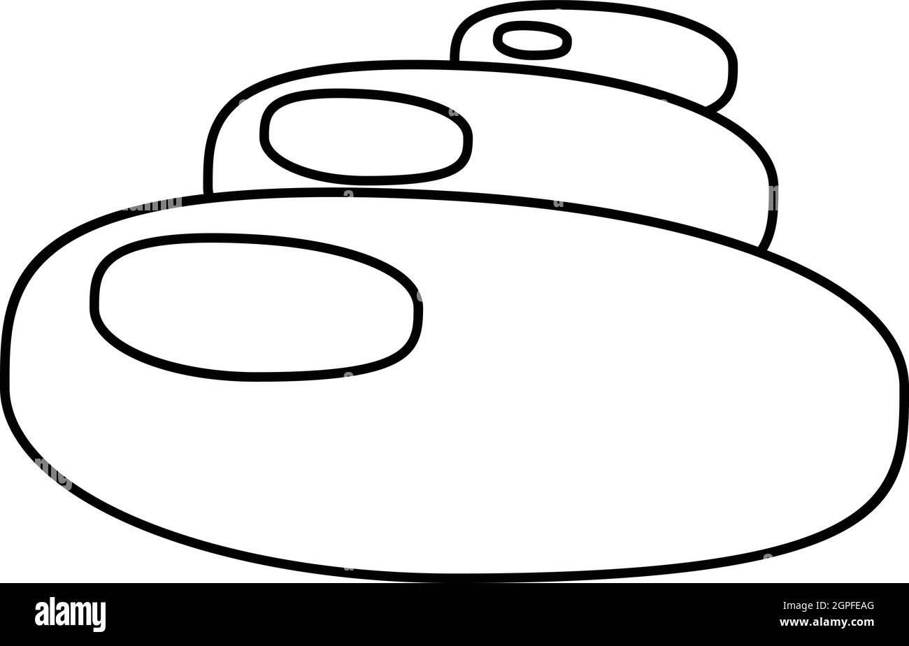 Massage stones spa therapy Stock Vector Images - Alamy