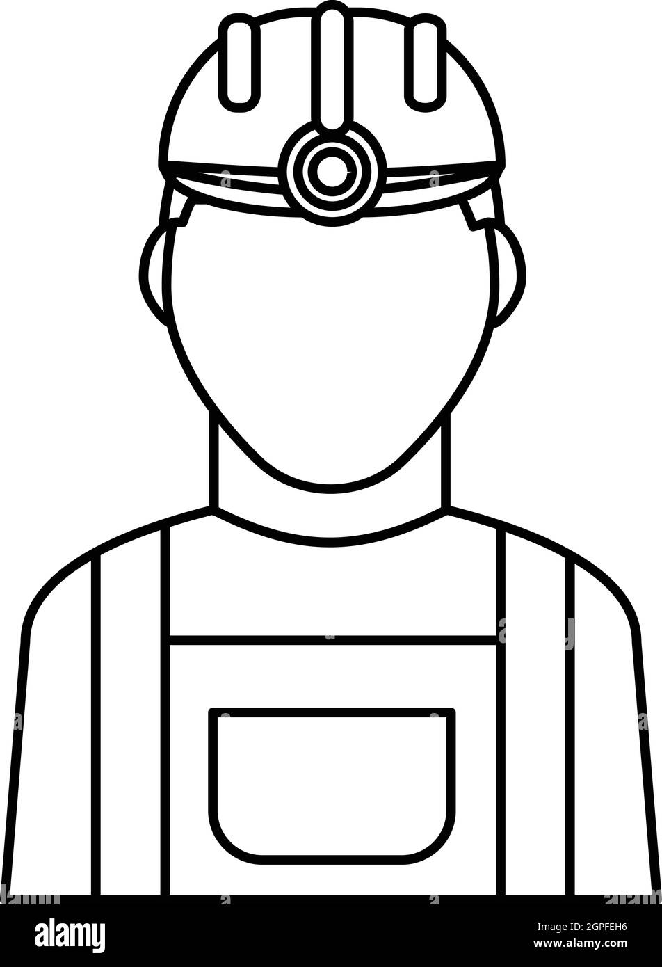 Mine foreman Black and White Stock Photos & Images - Alamy