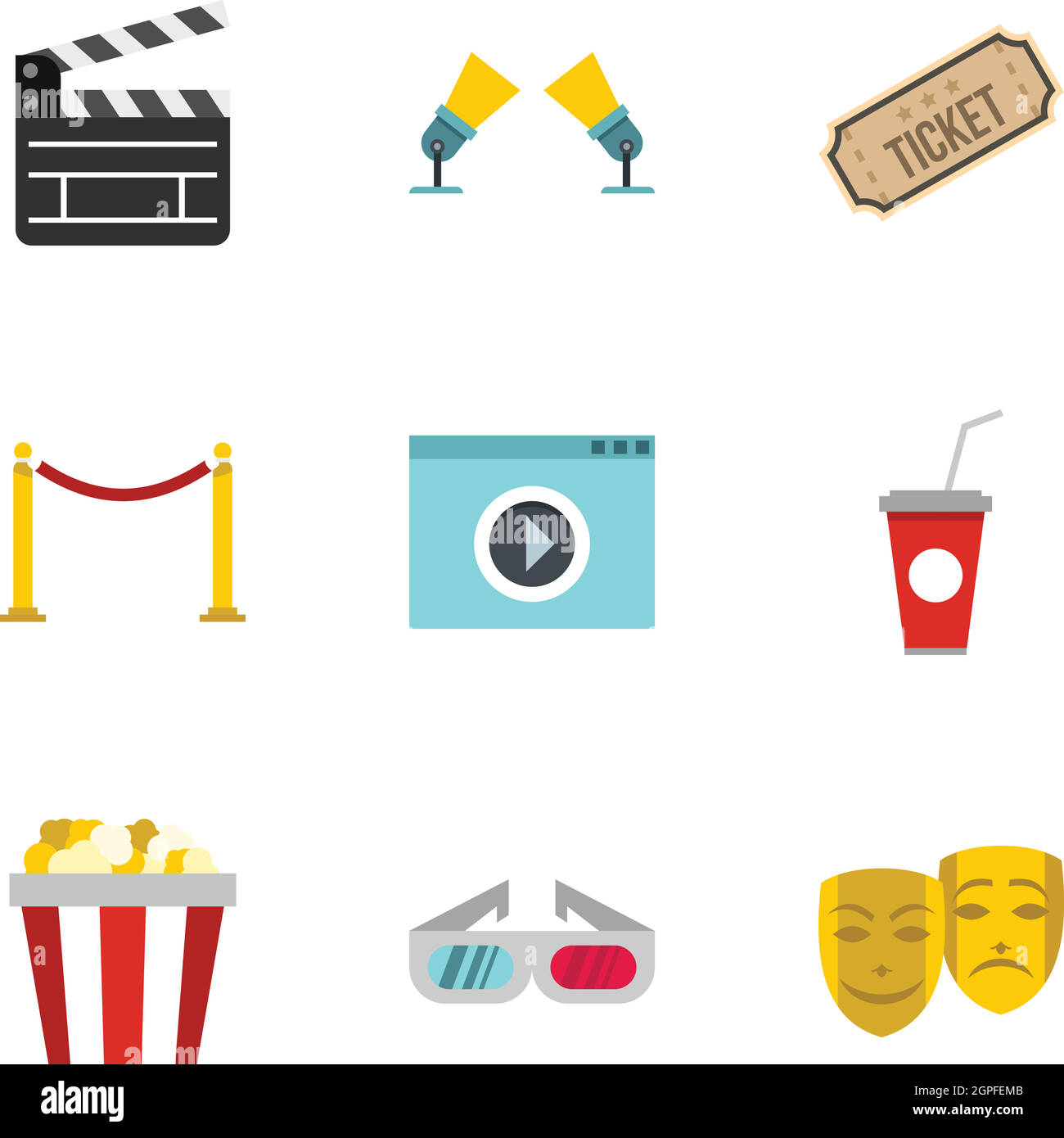 Studio theater Stock Vector Images - Alamy