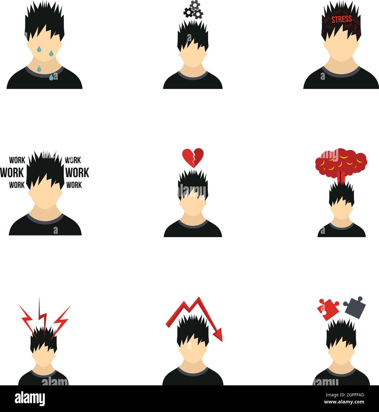 Emotional Object Stock Vector Images - Alamy