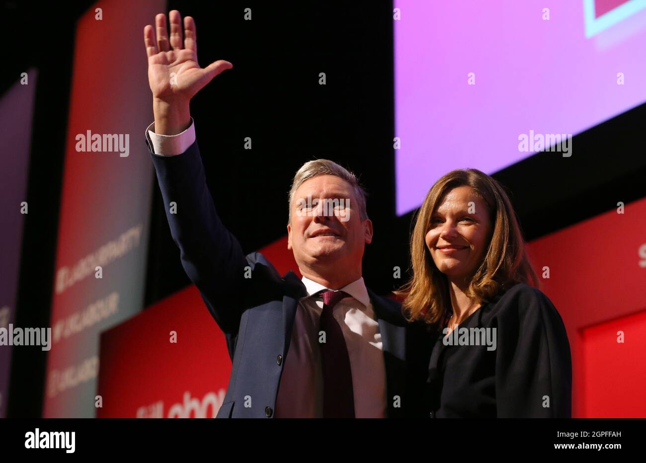 KEIR STARMER, VICTORIA STARMER, 2021 Stock Photo - Alamy