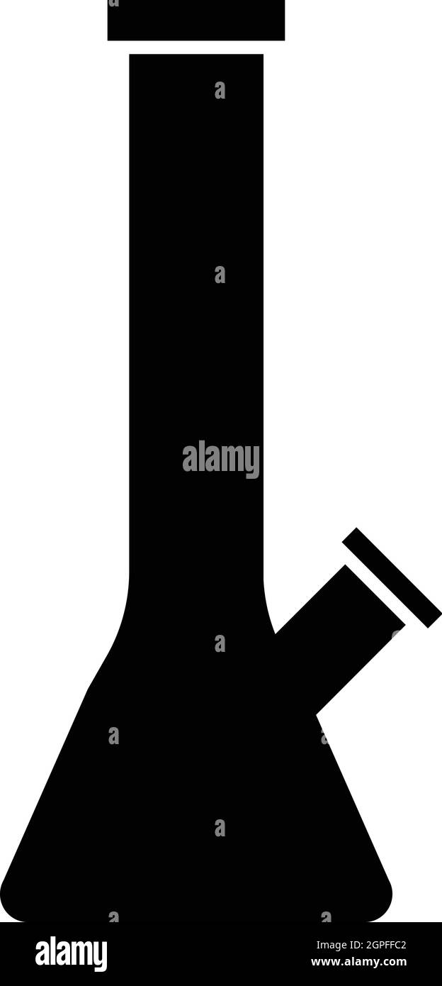 Weed glass bong Stock Vector Images - Alamy