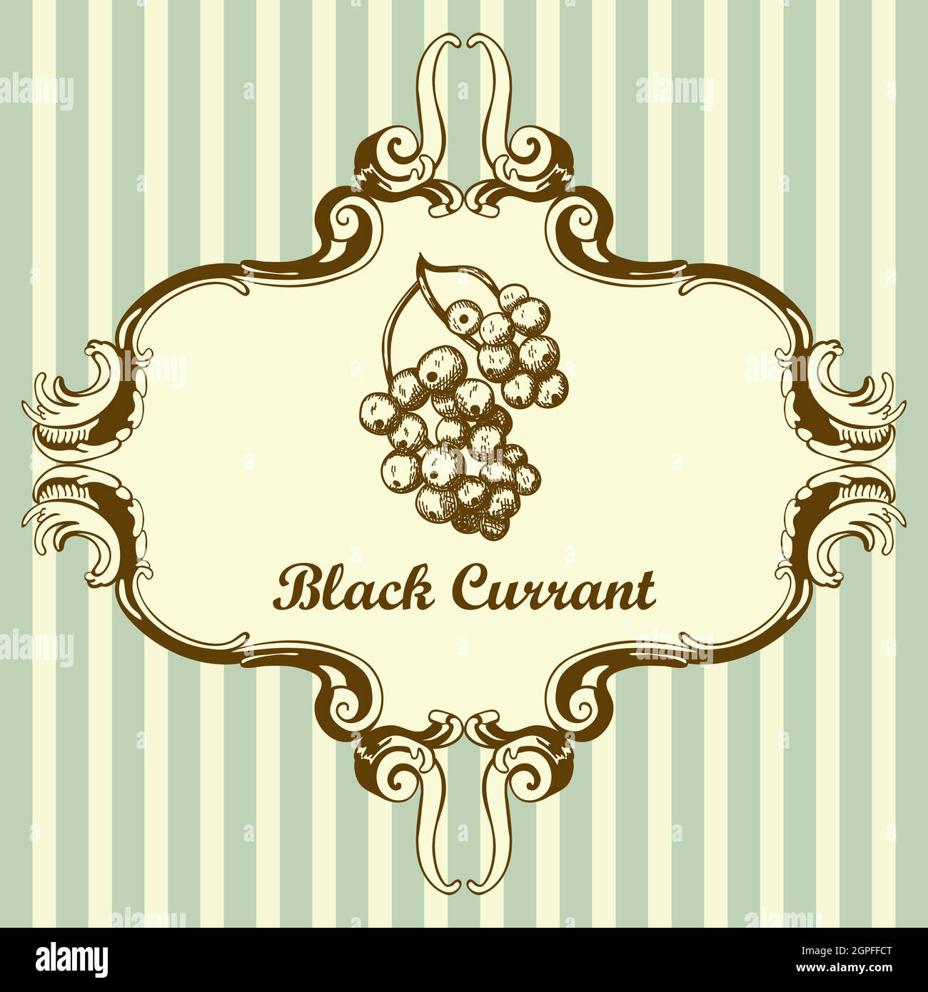 Icon Of Black Currant Stock Vector Image & Art - Alamy