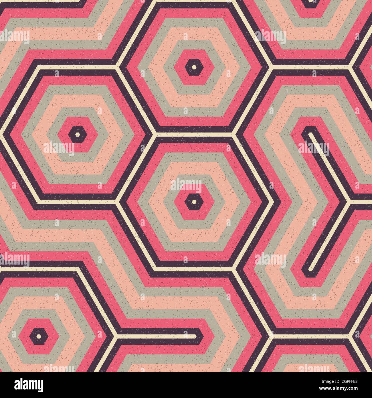 Computer-generated Hexagon Tile Connection art background design ...