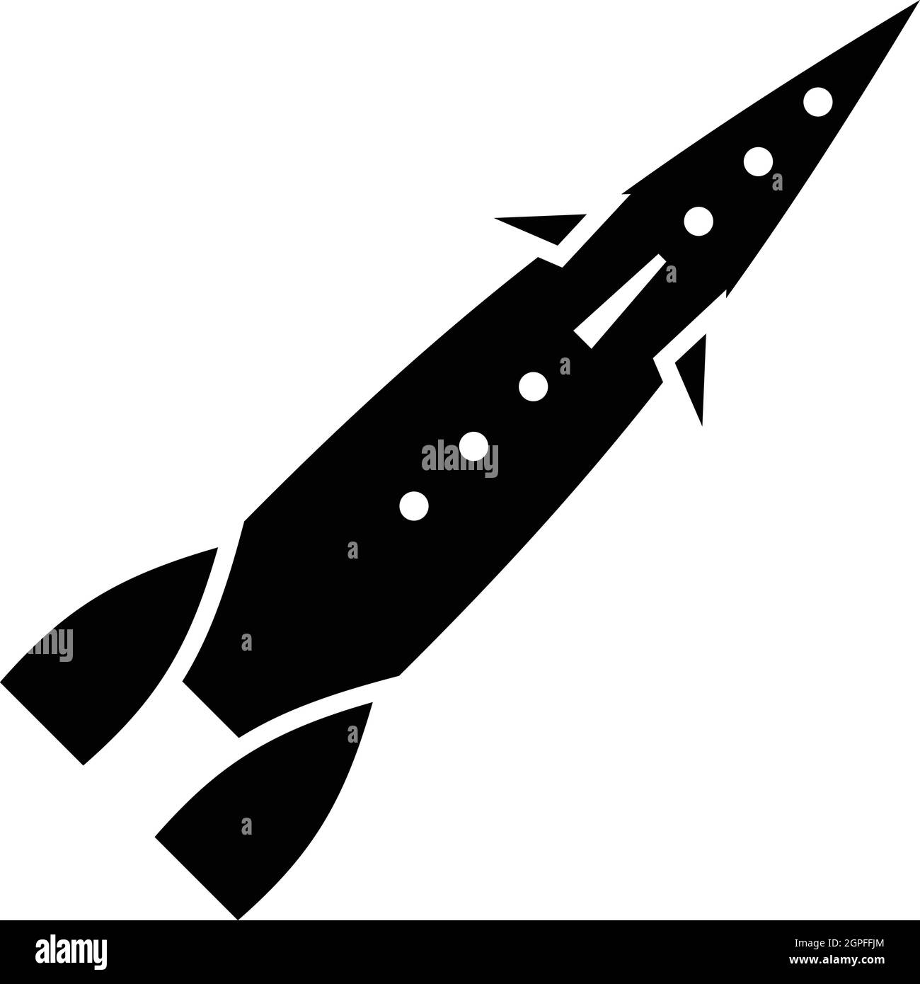 Big rocket icon, simple style Stock Vector Image & Art - Alamy