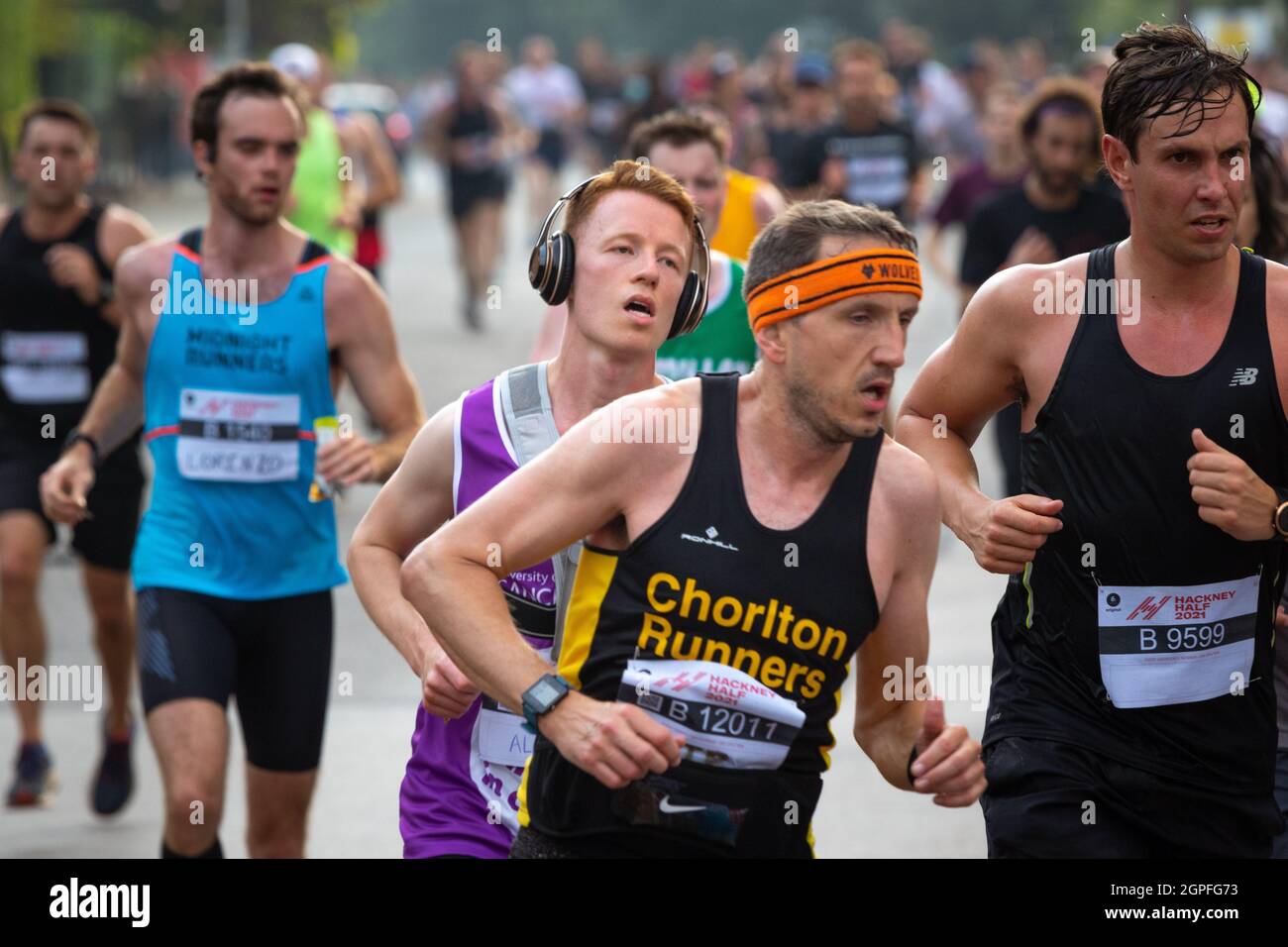 Hackney half marathon hi-res stock photography and images - Alamy