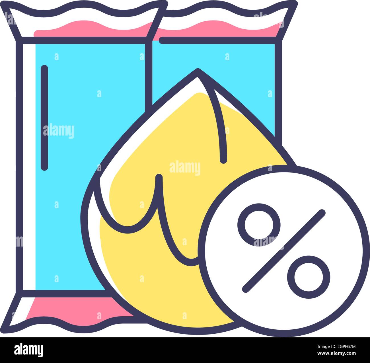 Free healthy snacks RGB color icon Stock Vector Image & Art - Alamy