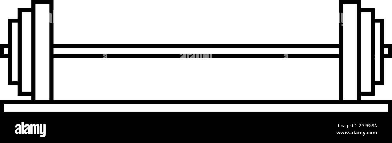 Rod on stand icon, outline style Stock Vector Image & Art - Alamy