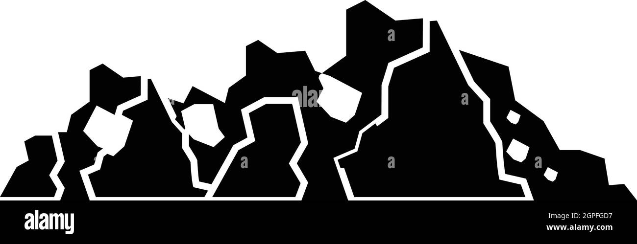 Ground icon, simple style Stock Vector Image & Art - Alamy