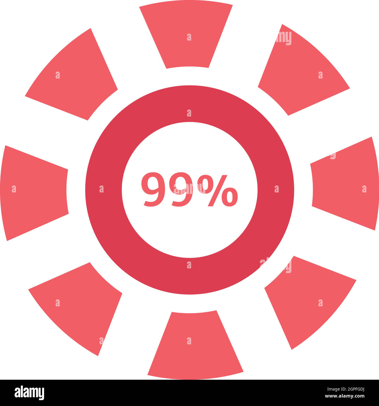 Percent flat icon Stock Vector Images - Alamy