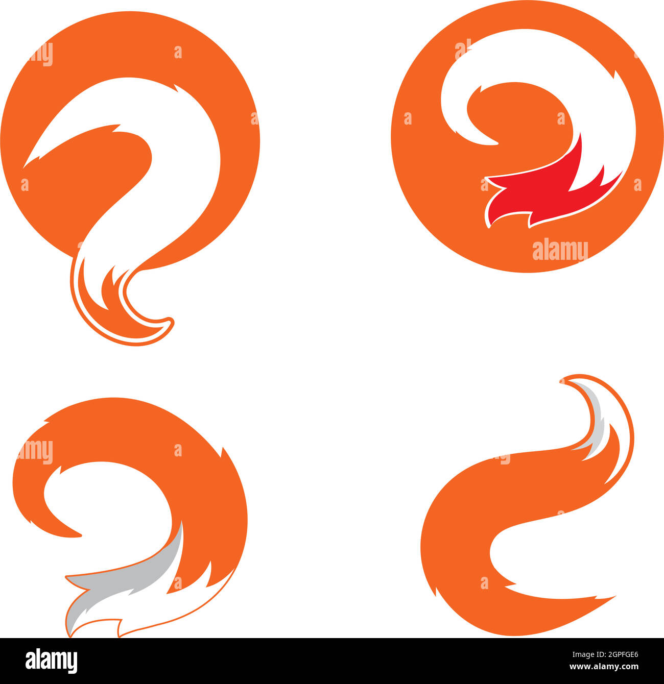 Fox Tail Vector