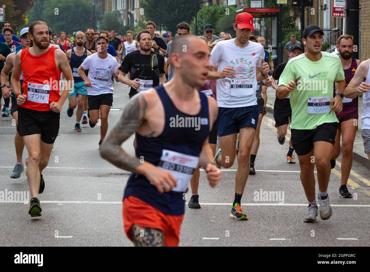 Hackney half marathon hi-res stock photography and images - Alamy