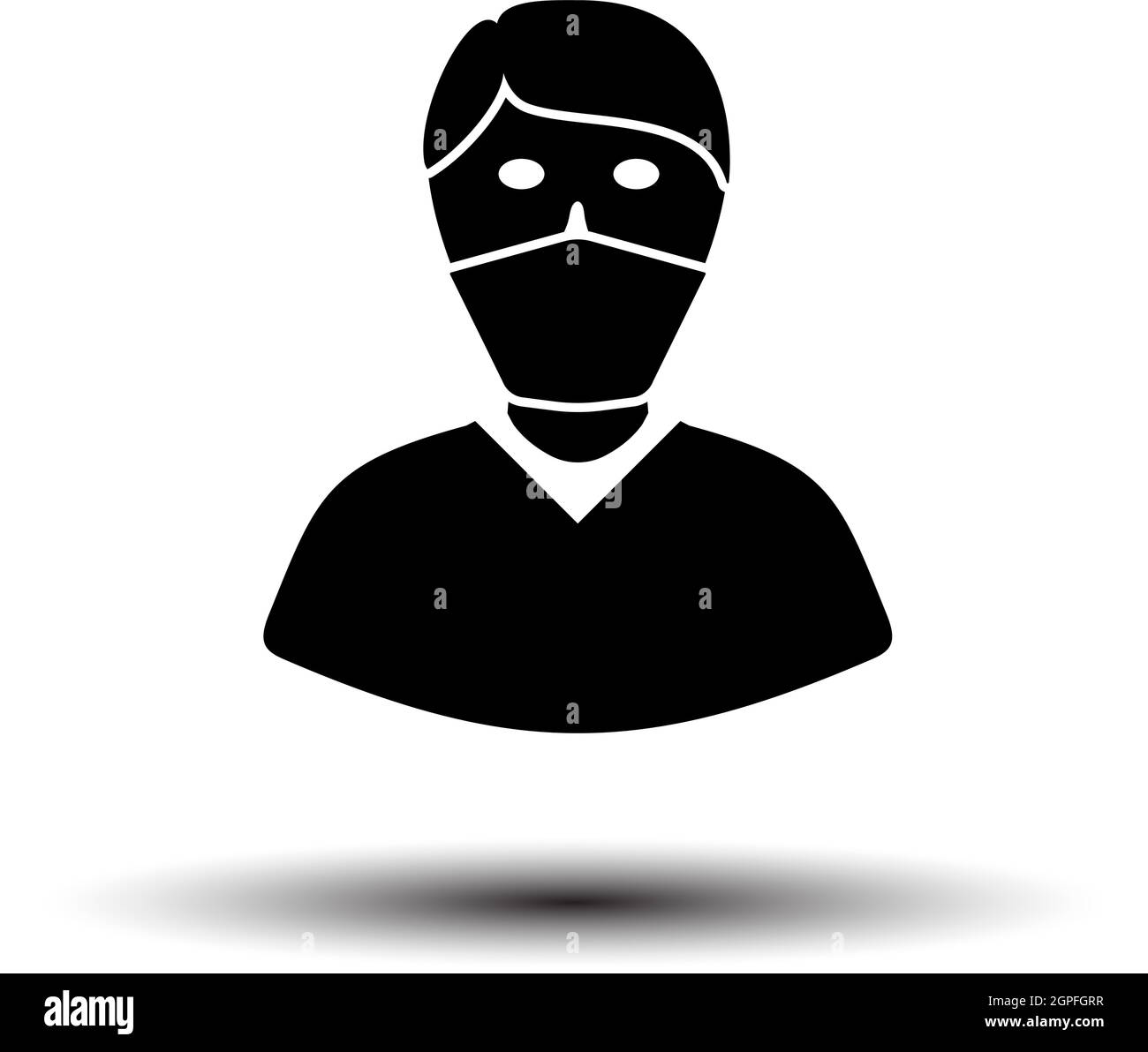 Medical Face Mask Icon Stock Vector Image & Art - Alamy