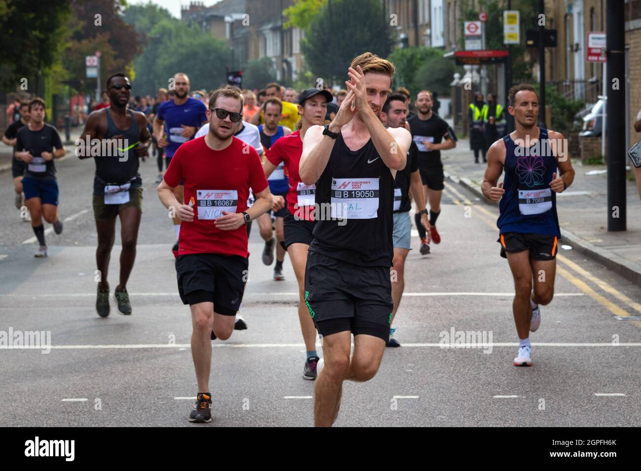 Hackney half marathon hi-res stock photography and images - Alamy