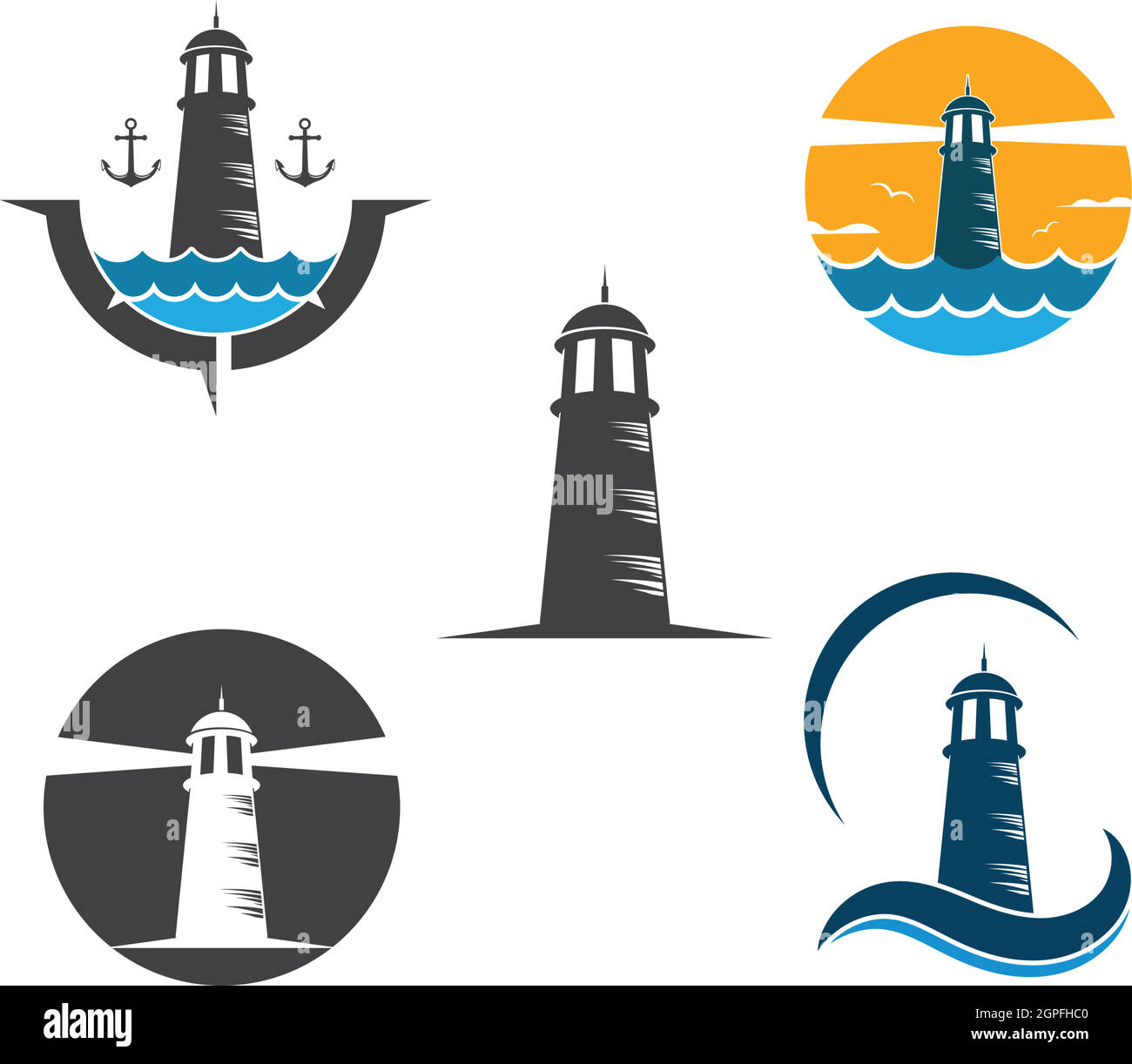 lighthouse vector illustration design Stock Vector Image & Art - Alamy