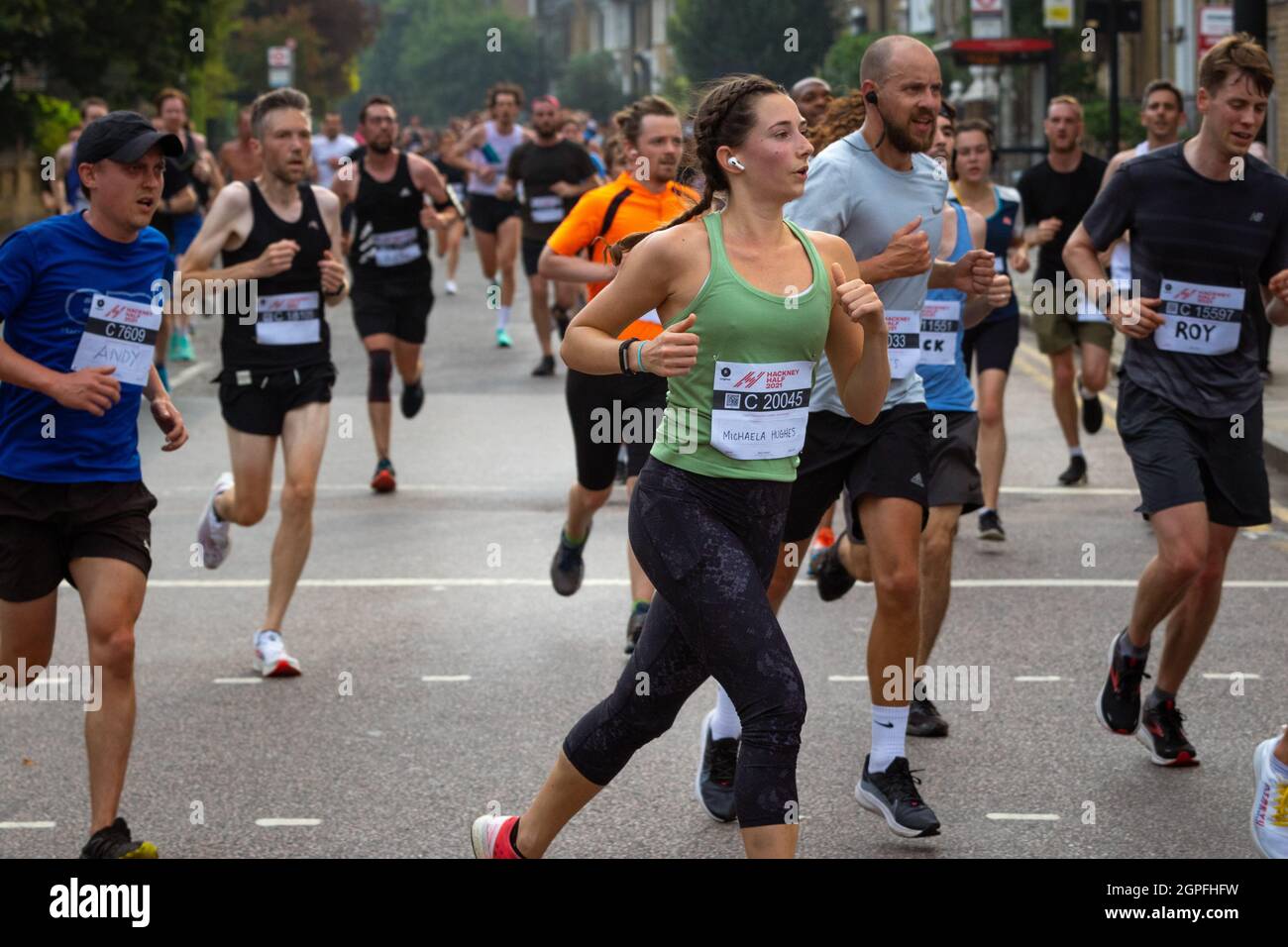 Hackney half marathon hi-res stock photography and images - Alamy