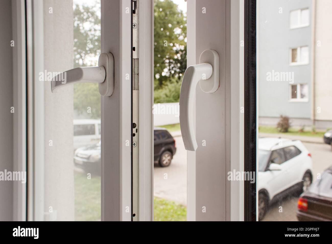 Pvc replacement window hi-res stock photography and images - Alamy