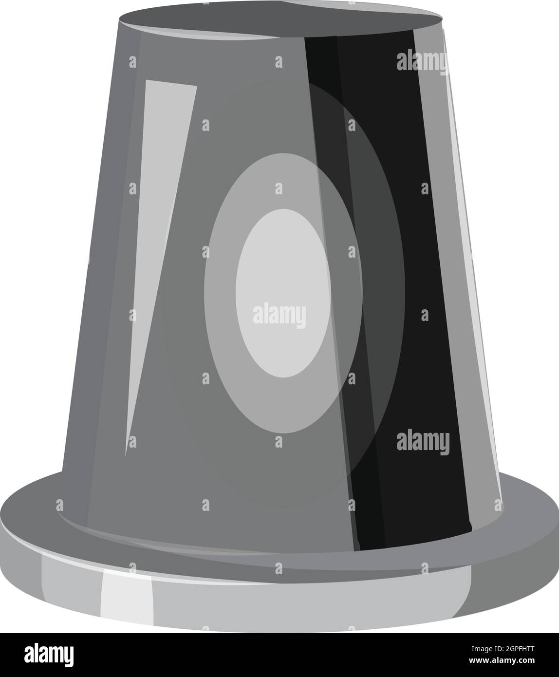 Police car ambulance flashing Stock Vector Images - Alamy