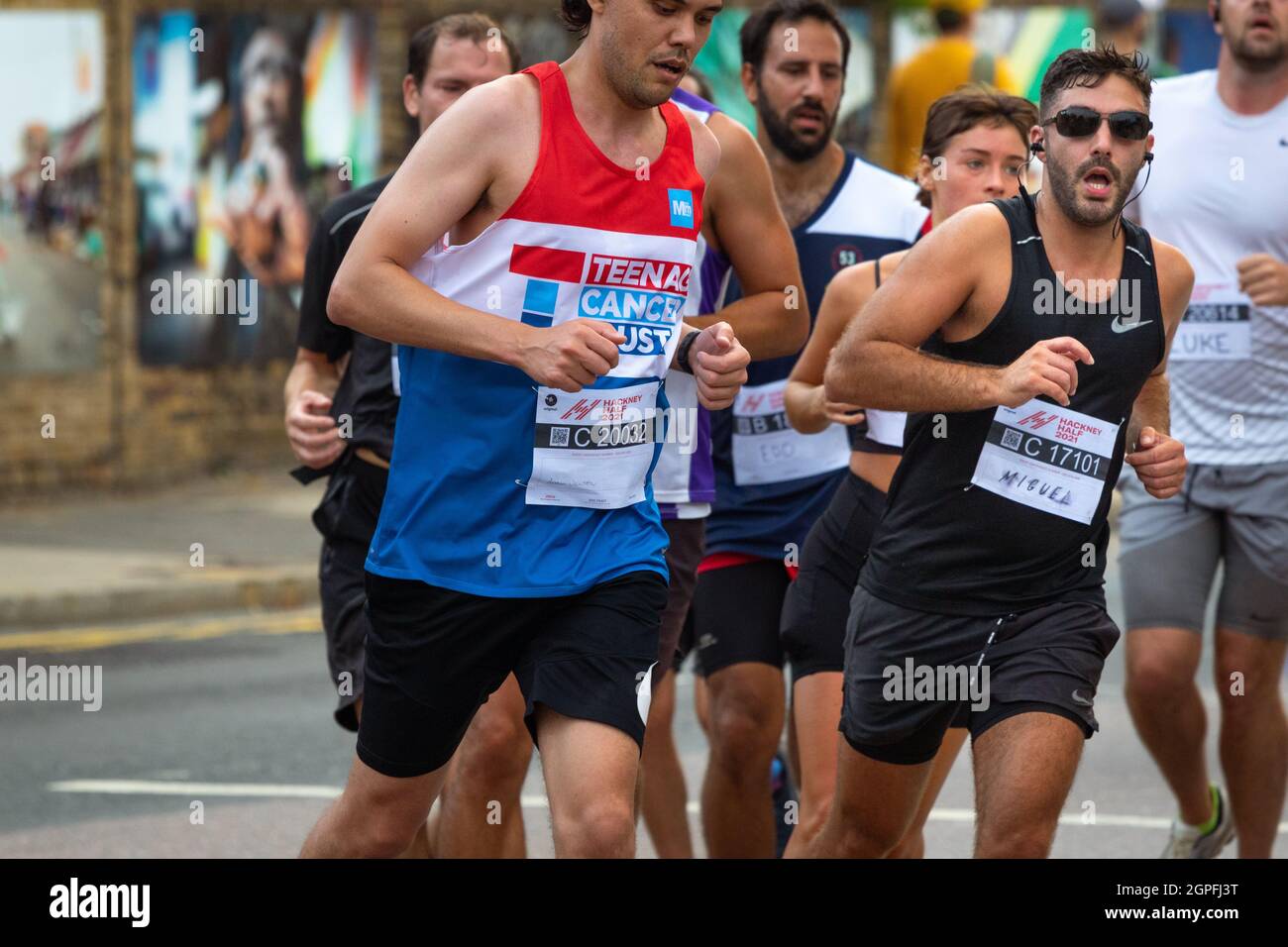 Hackney half marathon hi-res stock photography and images - Alamy